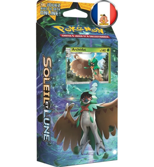 Trio de decks à thème Soleil et Lune