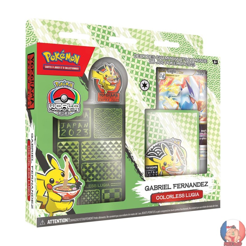 Deck Championnat Monde Pokémon Jcc 2023 Réplique Champion