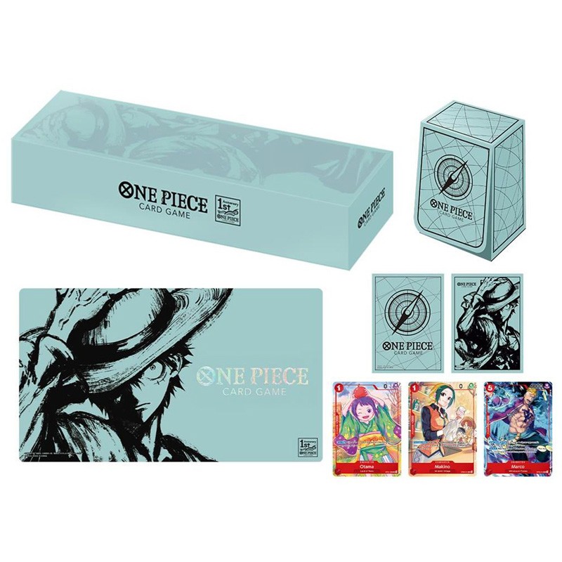 Pack Japonais One Piece:Coffret Premium Bandai + Display Twin Champion