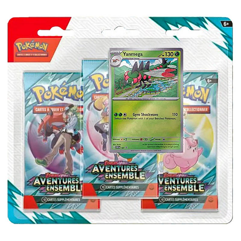Pack Complet EV09 : Display, ETB, Tripacks & Arset de 4 boosters