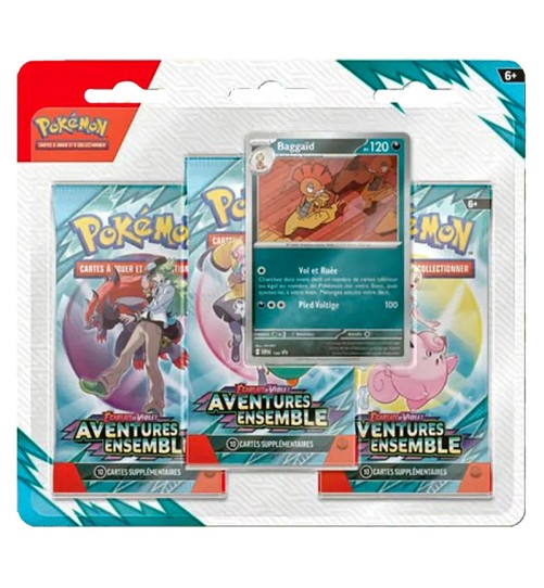 Pack Complet EV09 : Display, ETB, Tripacks & Arset de 4 boosters