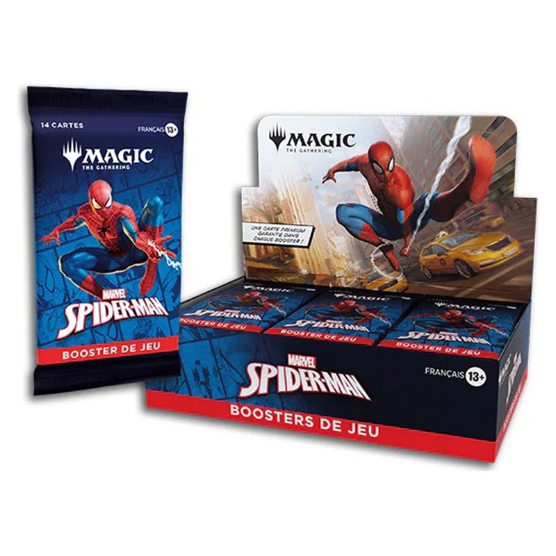 Display de Boosters de jeu Marvel Spider-Man (30 Boosters) - MTG